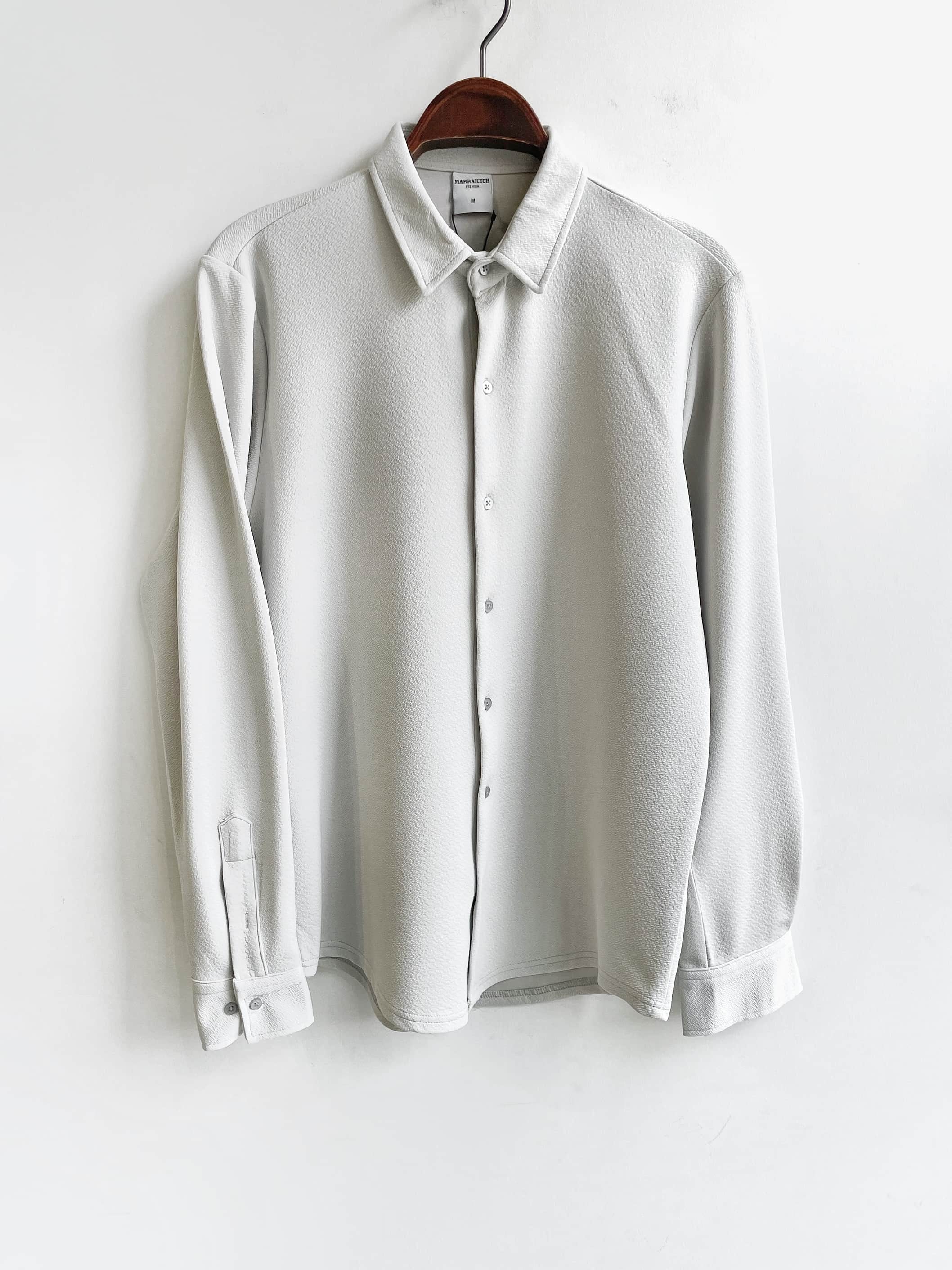 DETAIED LONG SLEEVE SHIRT (4 COLOR) – mk.ae